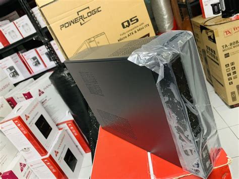 Powerlogic Q5 Slim Mini Micro Atx Pc Desktop Case With 600w Psu Computers And Tech Parts