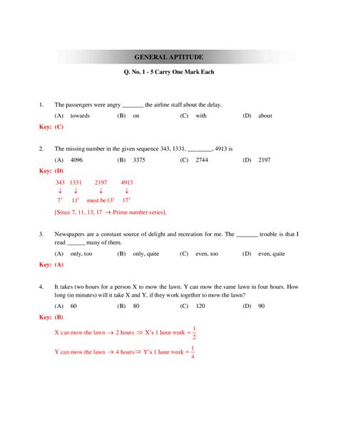 Download Gate Electrical Engineering Question Paper With Solution 2019