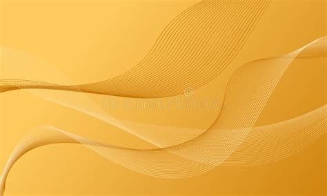 Red Lines Wave Curve With Soft Gradient Abstract Background For Artwork Design Stock
