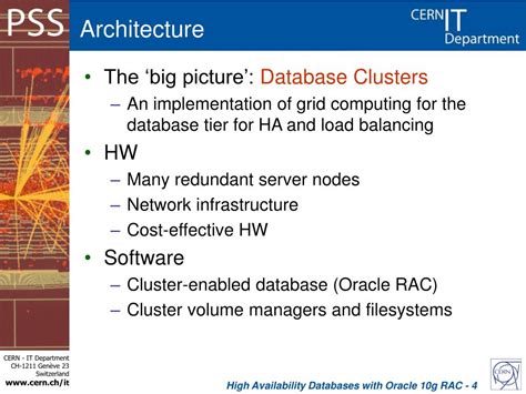 Ppt High Availability Databases Based On Oracle 10g Rac On Linux