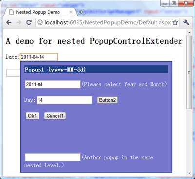 Modify And Use PopupControlExtender To Create Nested Popups CodeProject
