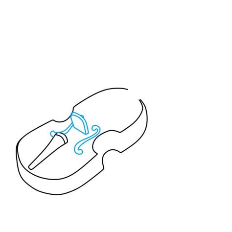 easy violin drawing step by step at ted hayes blog