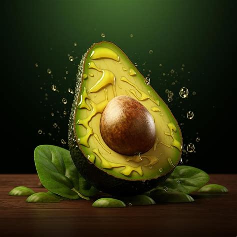 Premium Photo Avocado Digital Art Ultra Realistic 16k Uhd Cinematic Natural Color