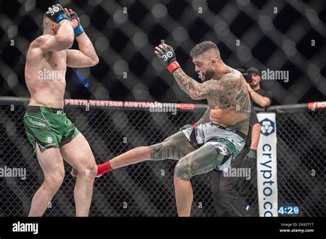 Perth Australia February 12 R L Tyson Pedro Kicks Modestas