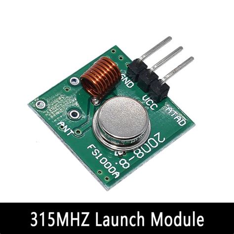 315mhz 433mhz Rf Module And Receiver Kit 5v Dc For Arduino Raspberry