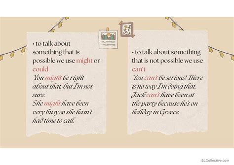 Modal Verbs Of Deduction And Specula English Esl Powerpoints