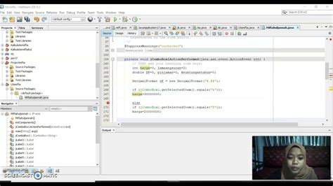 Fungsi If Else Dengan Java Netbeans Youtube