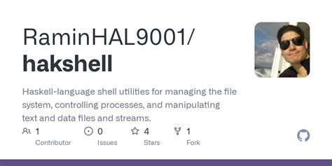 Github Raminhal Hakshell Haskell Language Shell Utilities For Managing The File System