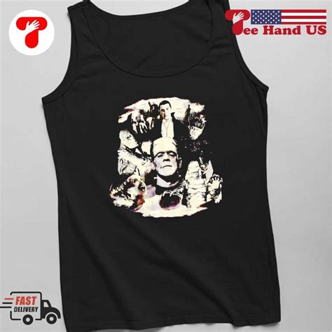 Rock Rebel Universal Monsters Frankenstein Glow In The Dark Shirt