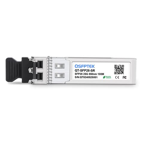 Generic Sfp 25g Sr 25gbase Sr Sfp28 Transceiver Module Qsfptek