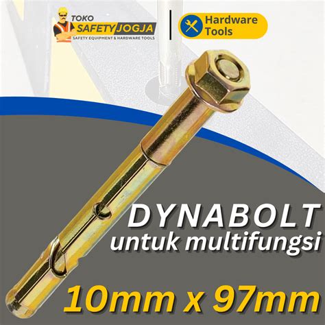 Dynabolt M10 X 97 Mm 10 Baut Beton Dinabol 10 X 97 Dinabolt Baut Beton Stainless Steel