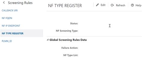 configuring ocnrf using cnc console