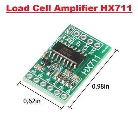 Load Cell Amplifier Hx711 Hx 711 Weighing Transducer Sensor 24 Bit Ad Module With Header Pin