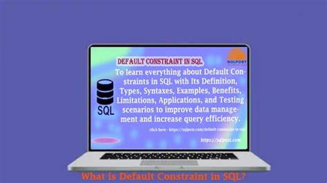 What Is Default Constraint In Sql Sqlpost Academy