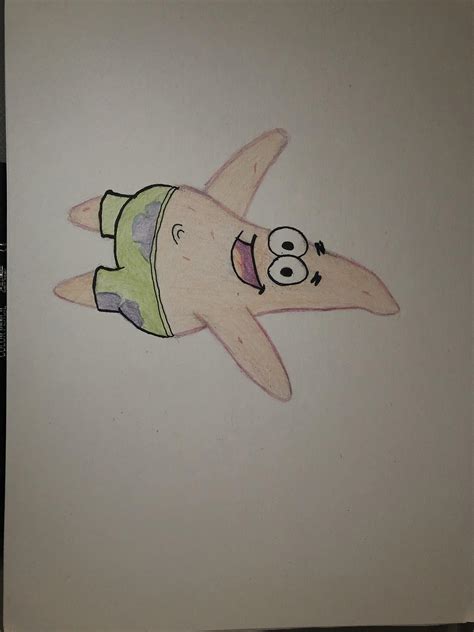 I Have Posted A Tutorial On How To Draw Patrick On My YouTube Channel Im Not Using This For A