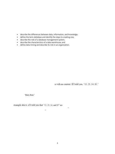 Chapter 4 Data And Databases Pdf