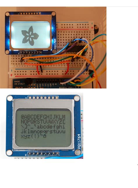 Nokia 5110 3310 Monochrome Lcd Datasheet By Adafruit Industries Llc Digi Key Electronics