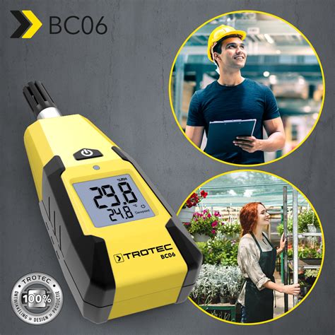 Thermohygrometer Bc06 Meet In één Enkel Apparaat Relatieve Luchtvochtigheid Luchttemperatuur