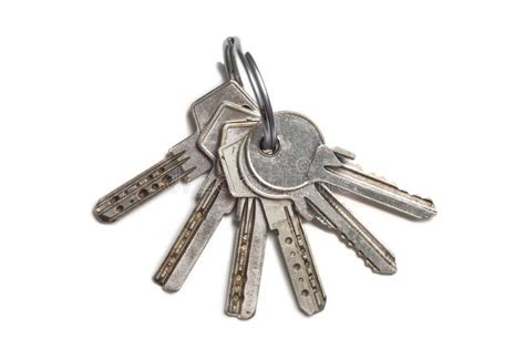 Isolated Keys Stock Image Image Of Keyring Real Isolated 18966239