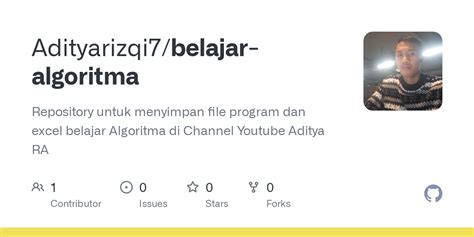 GitHub Adityarizqi Belajar Algoritma Repository Untuk Menyimpan File Program Dan Excel