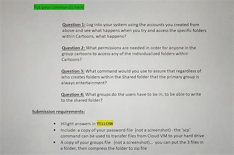 Solved You Must Create A Directory Structure To This Effect Chegg