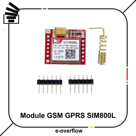 Jual Modul Gsm Gprs Sms Module Sim800l Or Sim800 Shopee Indonesia