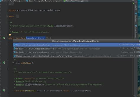 Flink源码分析 命令行参数解析 Commandlineparserflink Failed To Parse The Command