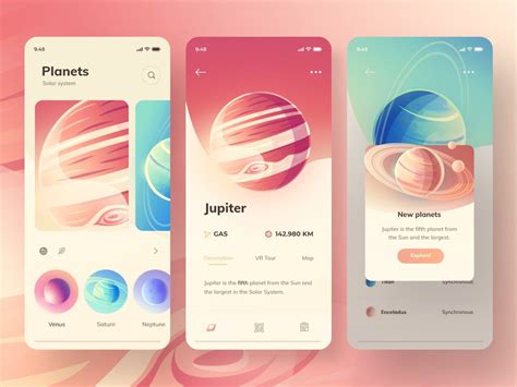 UI Inspiration Eye Pleasing Mobile Design Concepts Graphic Design Tips