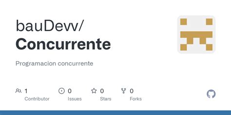 Github Baudevvconcurrente Programacion Concurrente