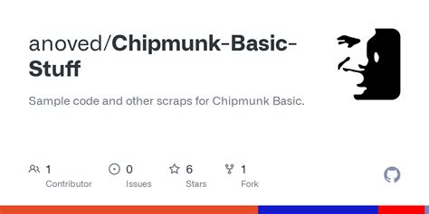 Github Anovedchipmunk Basic Stuff Sample Code And Other Scraps For Chipmunk Basic