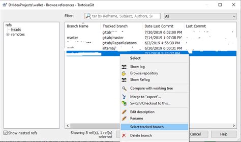 How To Force Tortoisegit To Not Show Push All Branches Windows All Time Stack Overflow