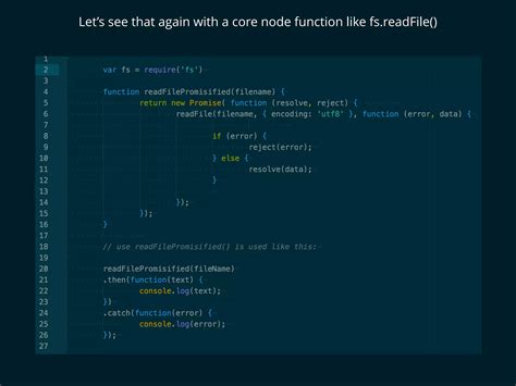 Avoiding Callback Hell With Promises Pdf
