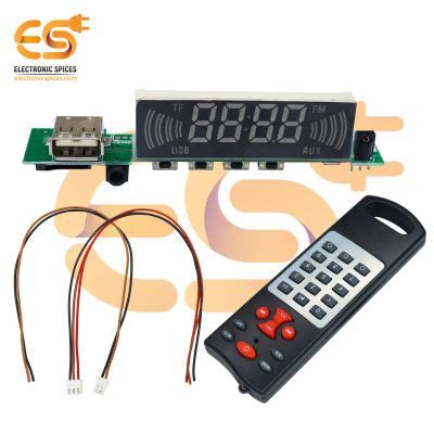 Buy Digital Audio Player Bluetooth MP3 Decoding Board Module With USB FM Mic Ir Tf At
