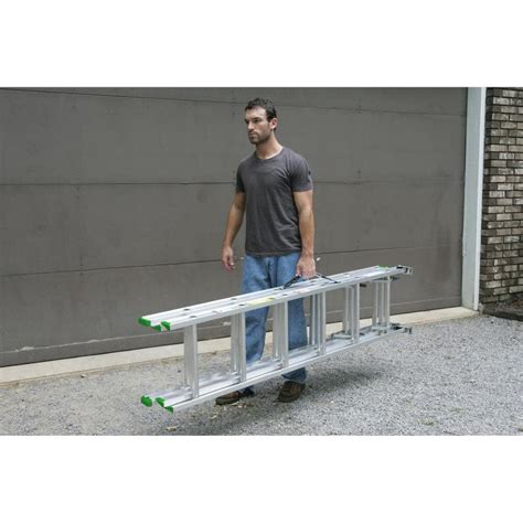 Werner 24 Aluminum Extension Ladder Type Ii Compact D1224 3 From