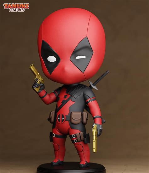 Chibi Deadpool Stl File For 3d Printing Cute Antihero 3d Model Marvel Character Figurine Stl