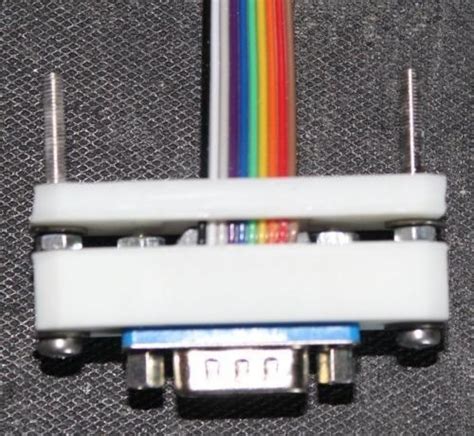 De9 And Db25 Panel Mount Adapters Pinshape