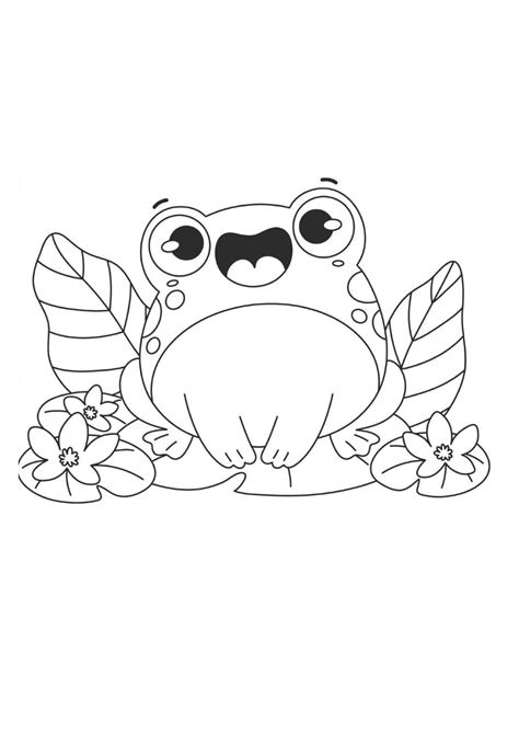 Распечатать раскраски Лягушки Аналогий нет