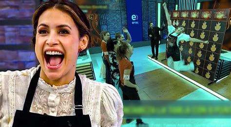 El Gran Chef Famosos Milett Figueroa Al Borde Del Llanto Tras Conocer Que Obtuvo El Mayor