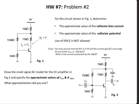 Solved HW 7 Problem 2 For The Circuit Shown In Fig 1 Chegg Com Solved HW 7 Problem 2 For The Circuit Shown In Fig 1 Chegg Com