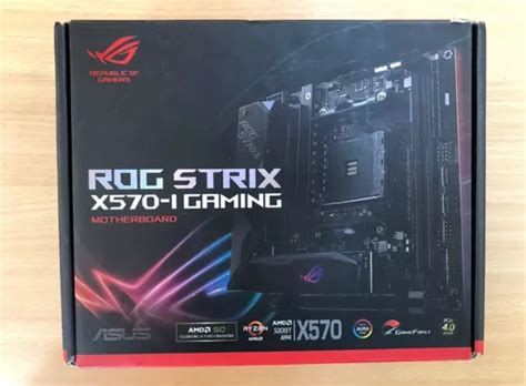 Asus Rog Strix X570 I Am4 Mini Itx Amd X570 Motherboard £199 99 Picclick Uk