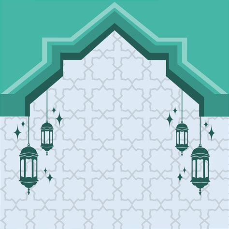 Simple Islamic Background Template 26780594 Vector Art At Vecteezy