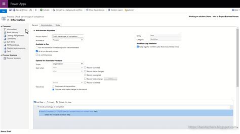 Build Business Process Flows Like An Expert ~ Benitez Here
