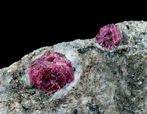 Ruby In Matrix Stock Image Image Of Mining Bedrock 148892349