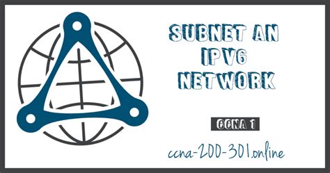 Subnet An Ipv6 Network Ccna 200 301
