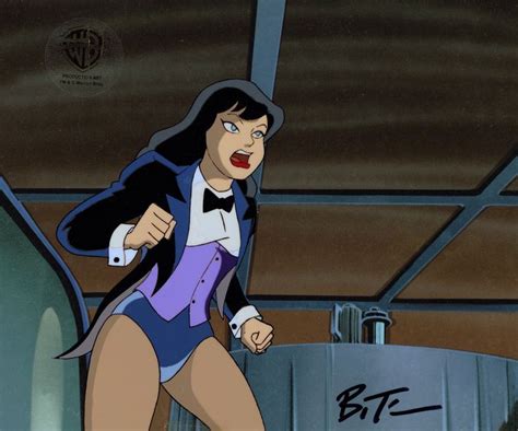 Batman The Animated Series Original Production Cel Signed By Bruce Timm