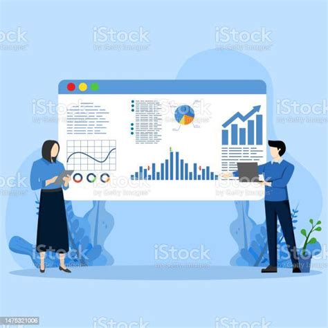 데이터 분석 개념 비즈니스 마케팅 전략 스프레드시트가 화면에 표시됩니다 그래프 차트가 있는 재무 분석 감사 효율에 대한 스톡