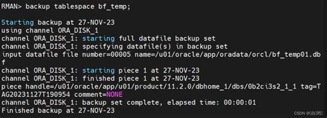 Oracle数据库的备份与恢复oracle数据库备份 Csdn博客