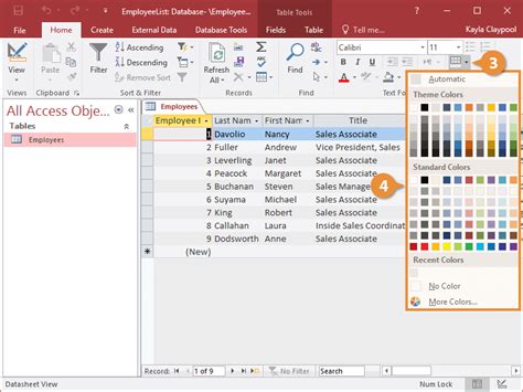 Change Gridlines And Cell Effects CustomGuide