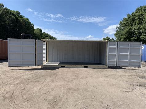 20′ X 8′ X 8 5′ Tall New Open Side Shipping Storage Container Standard Height Wind And