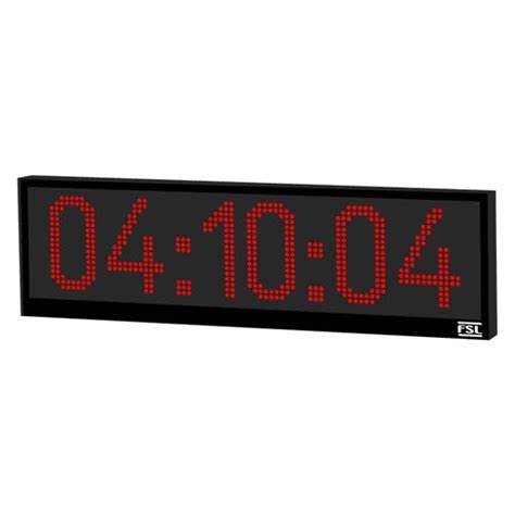 digital clock fsl electronics 6 digit